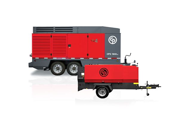 Large portable air compressors - Chicago Pneumatic